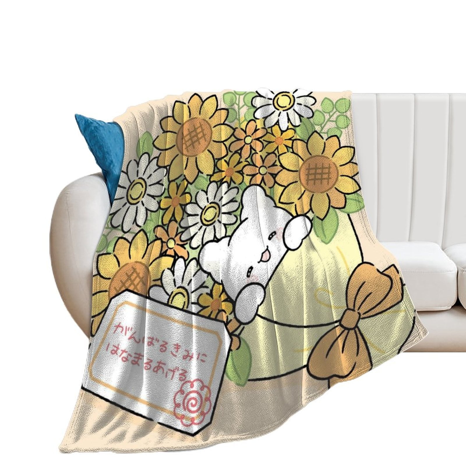 HANAMA-RUOBAKE Throw Blanket Flannel Anime for Girls Boys Men Women ...