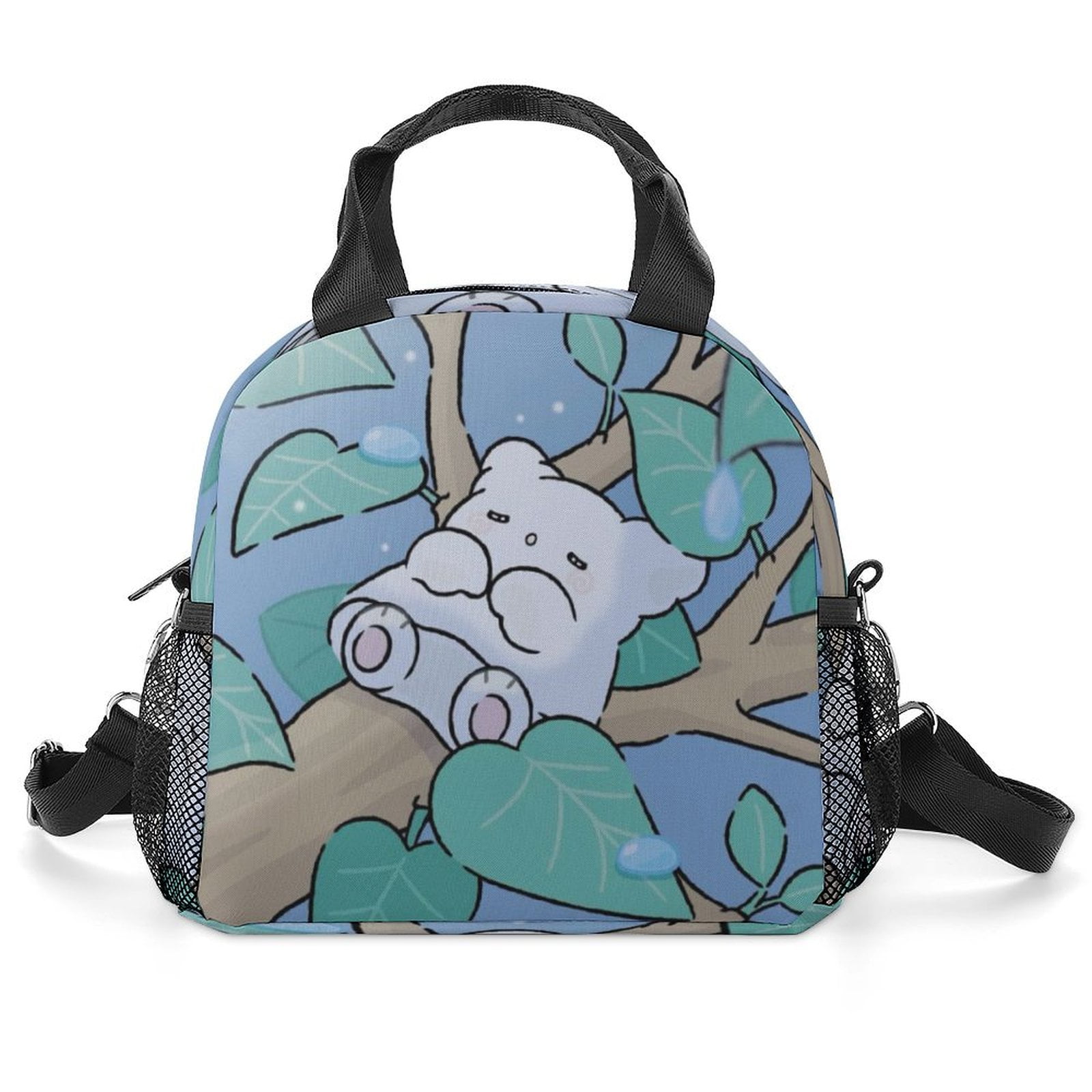 HANAMARUOBAKE Lunch Bag Insulated Crossbody Anime for Work Picnic ...