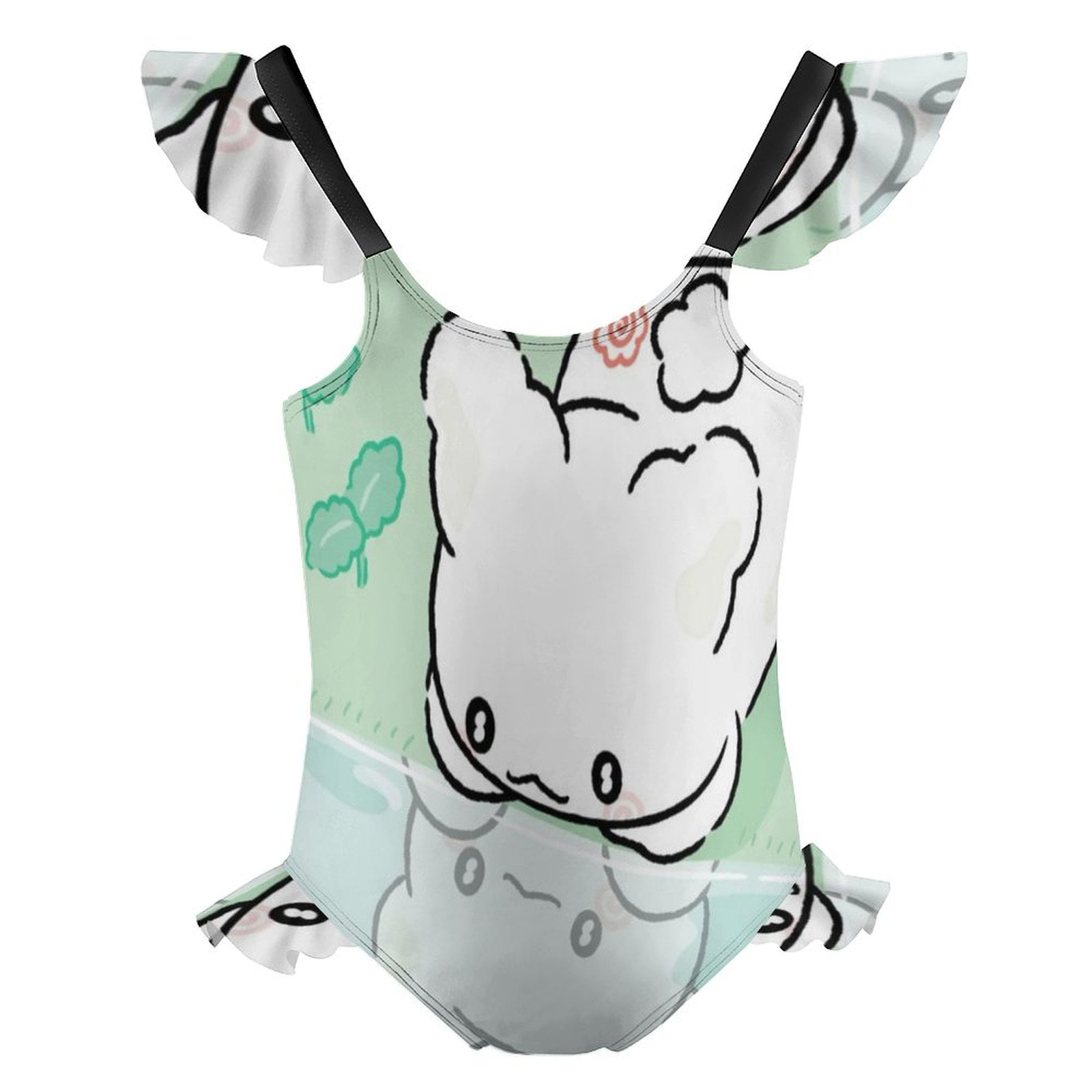 HANAMARUOBAKE Swimsuit Anime Cute for Girls Gift 10-12Y（150cm ...