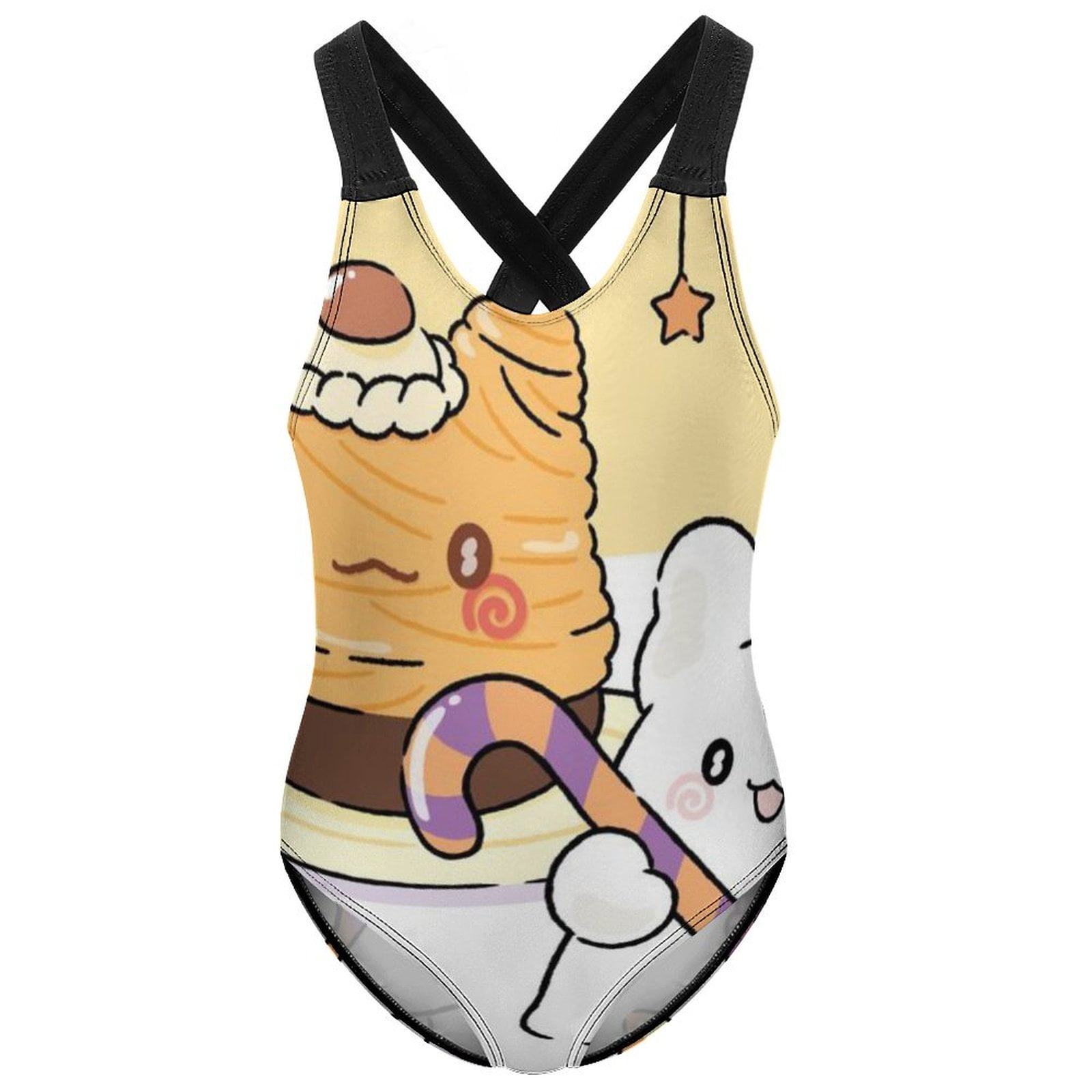 HANAMARUOBAKE Swimsuit Anime Cute for Girls Gift 10-12Y（150cm ...