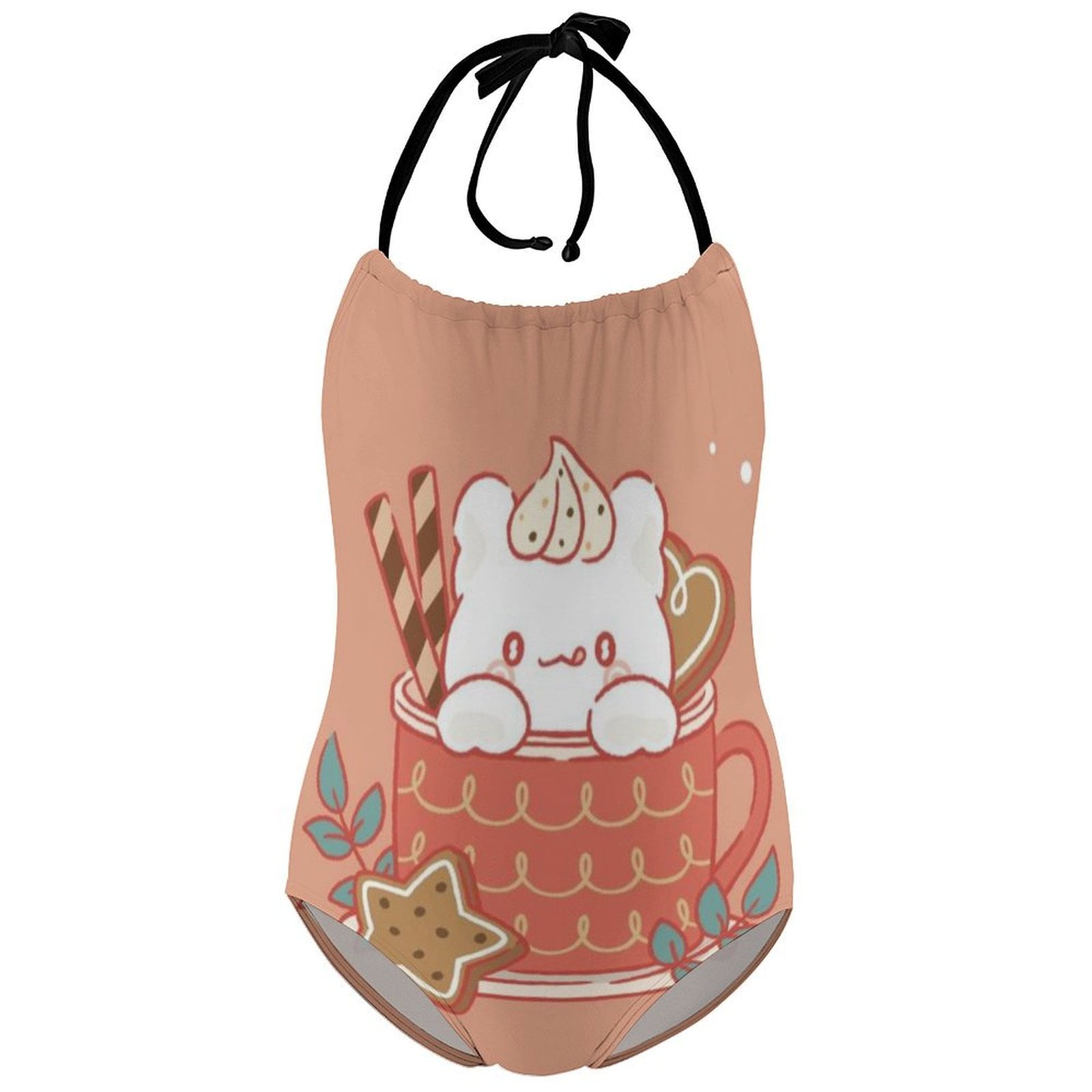 HANAMARUOBAKE Swimsuit Anime Cute for Girls Gift 10-12Y（150cm ...