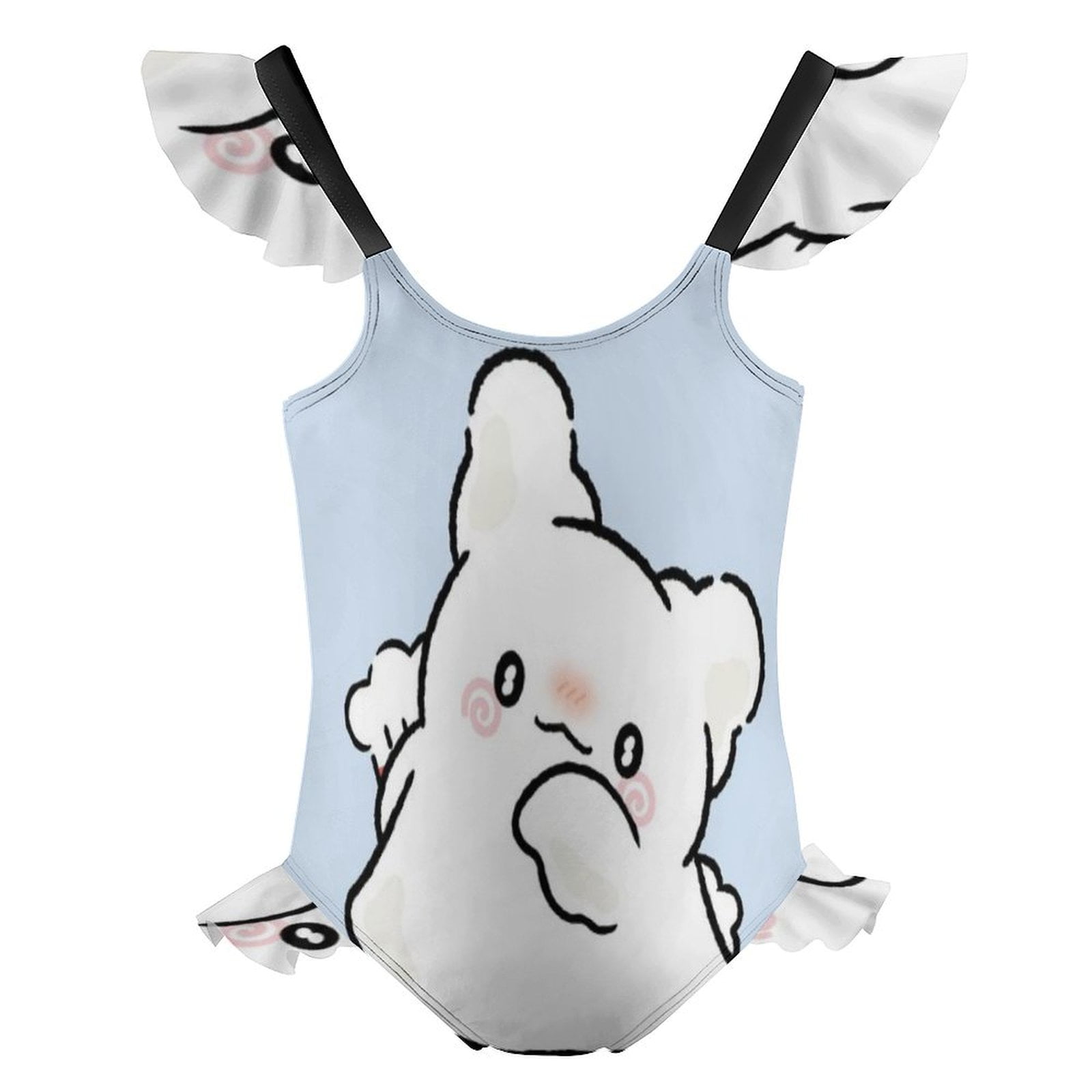 HANAMARUOBAKE Swimsuit Anime Cute for Girls Gift 10-12Y（150cm ...