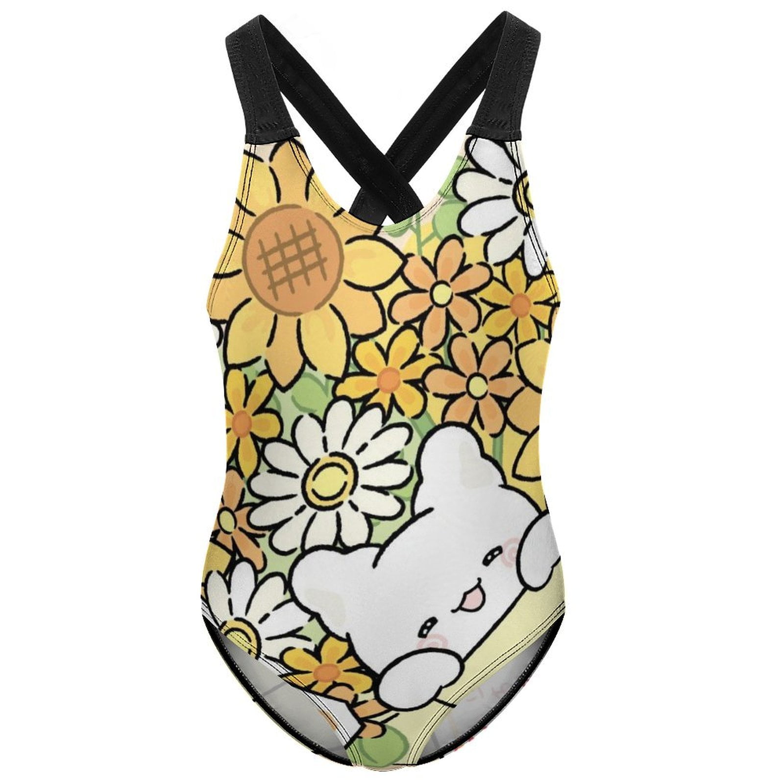 HANAMARUOBAKE Swimsuit Anime Cute for Girls Gift 7-9Y（120cm ...