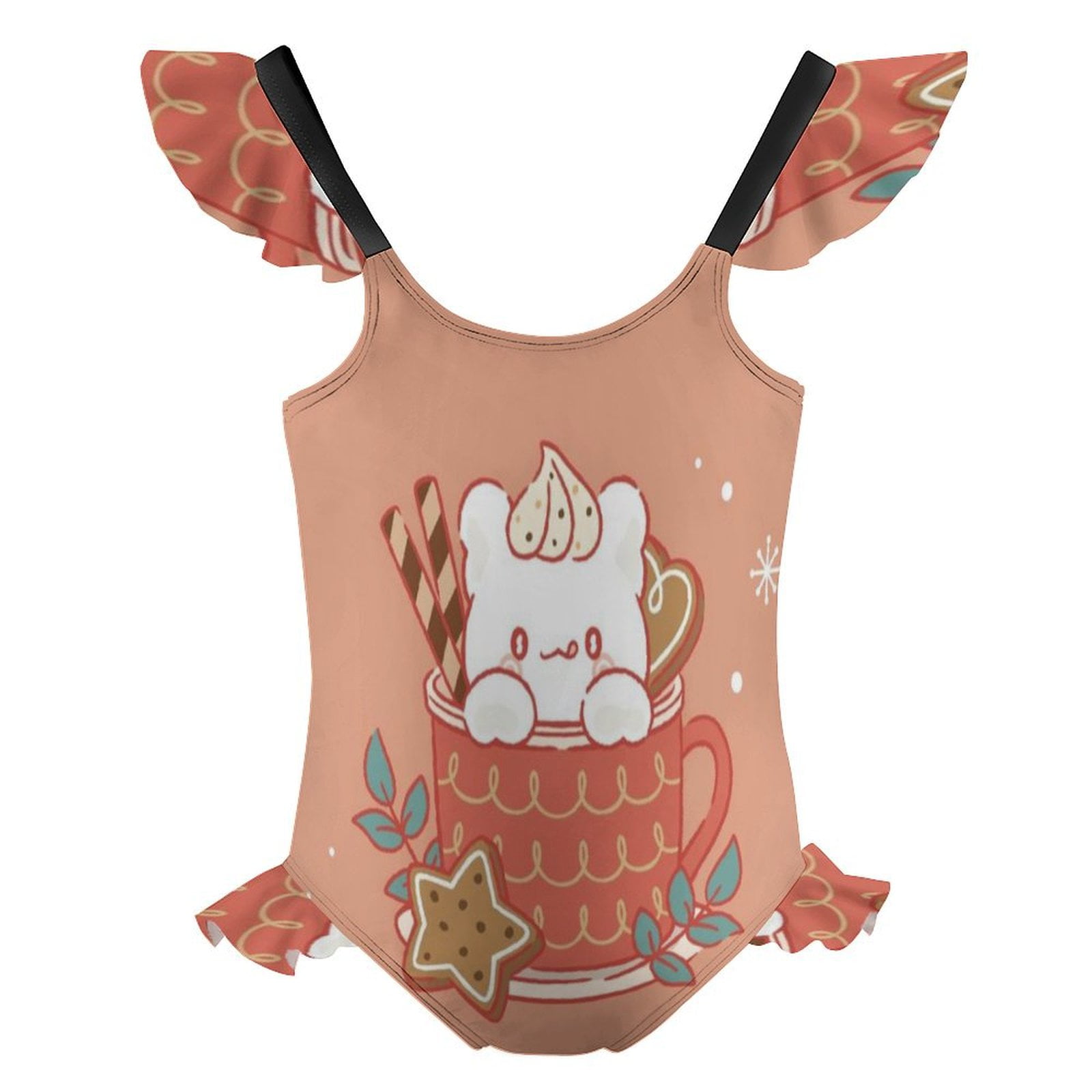 HANAMARUOBAKE Swimsuit Anime Cute for Girls Gift 8-10Y（130cm ...