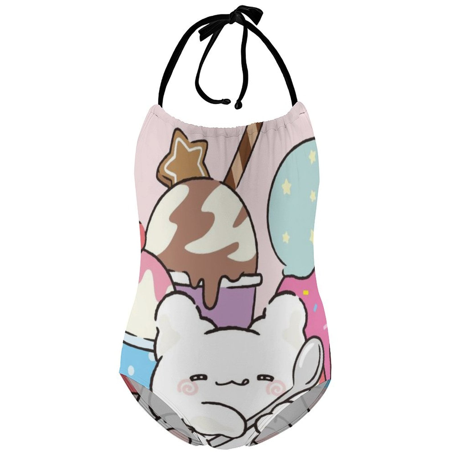 HANAMARUOBAKE Swimsuit Anime Cute for Girls Gift 8-10Y（130cm ...