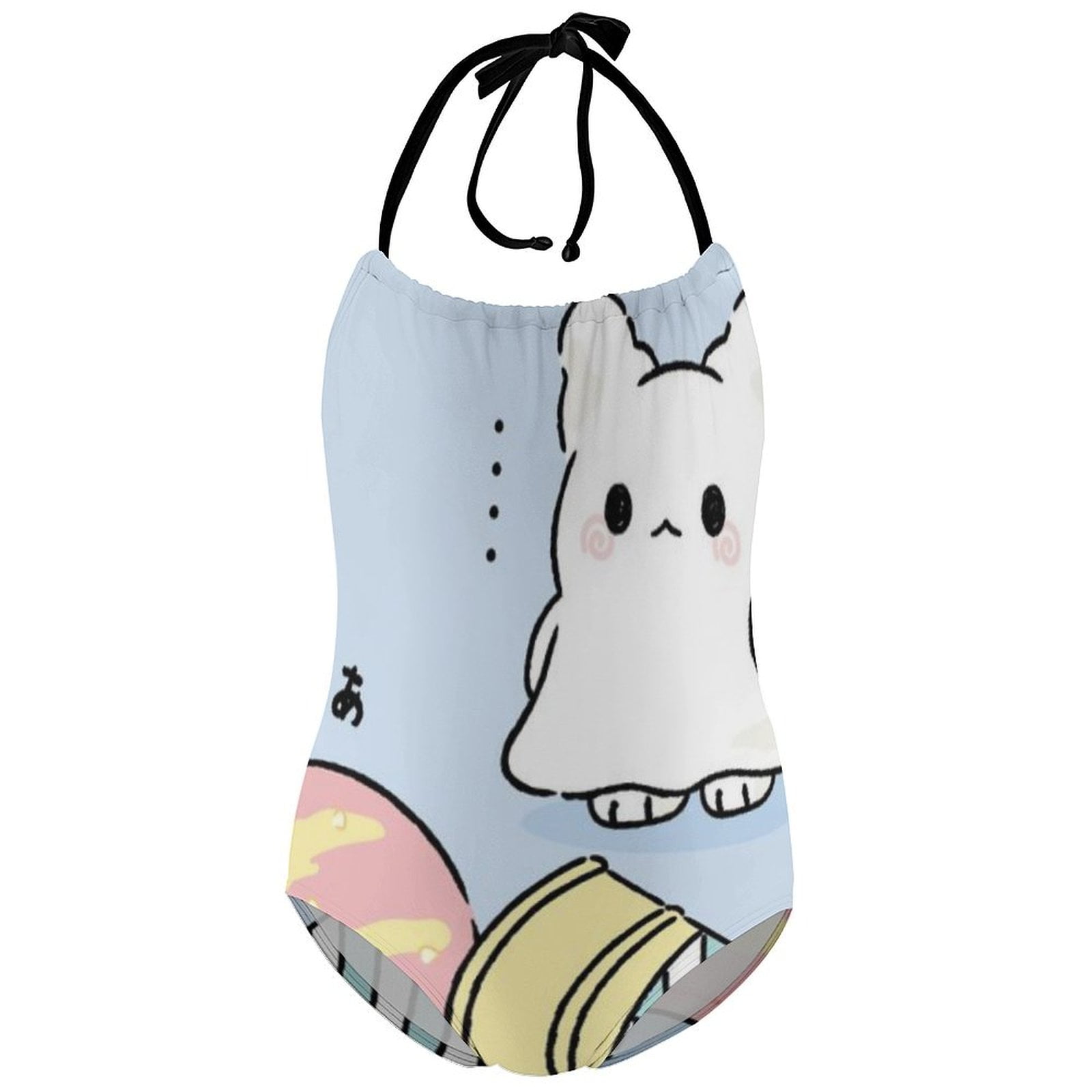 HANAMARUOBAKE Swimsuit Anime Cute for Girls Gift 9-11Y（140cm ...