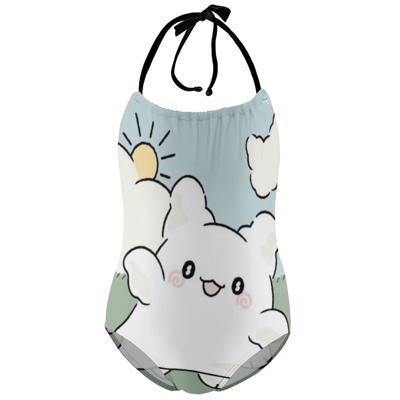 HANAMARUOBAKE Swimsuit Anime Cute for Girls Gift 9-11Y（140cm ...