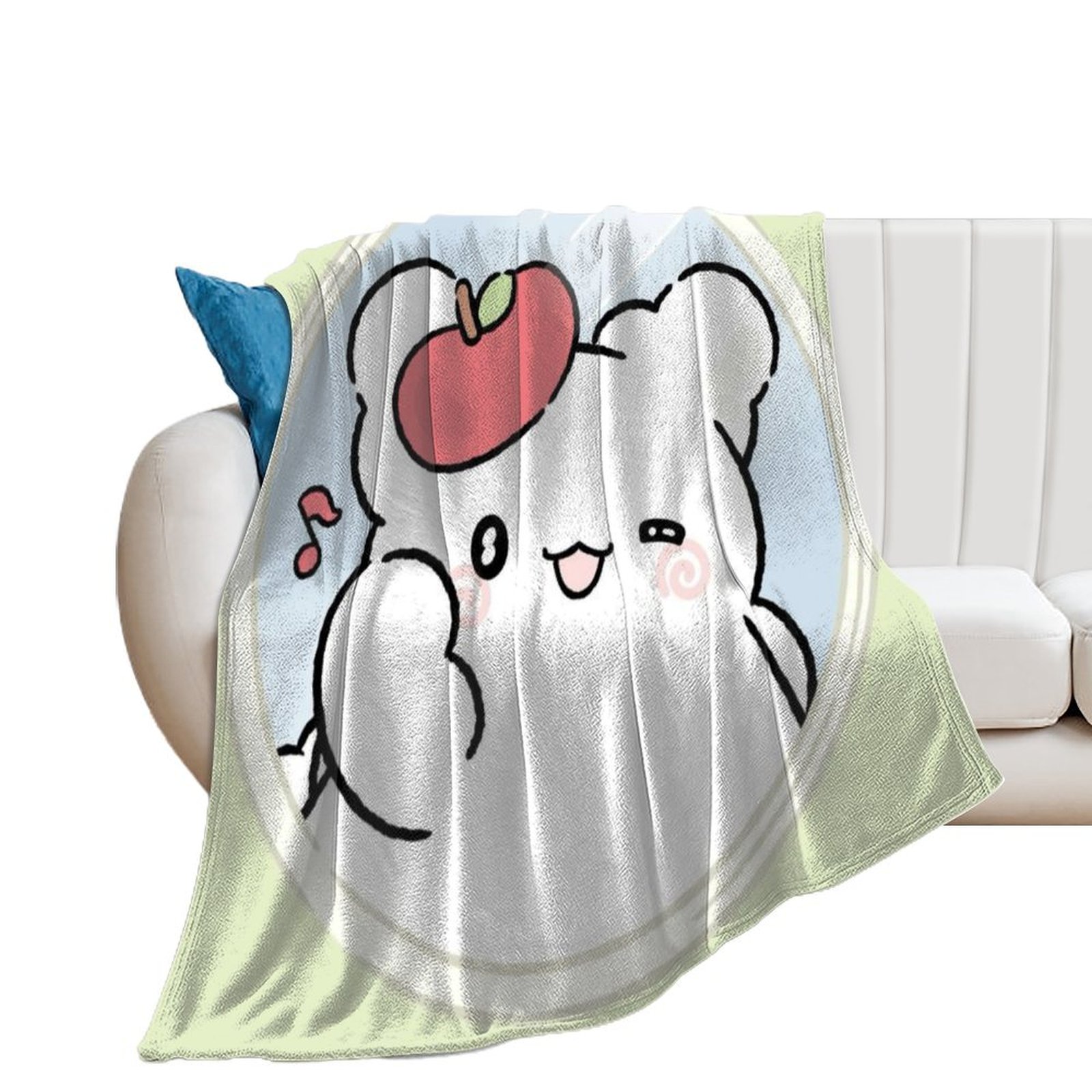 HANAMARUOBAKE Throw Blanket Flannel Anime for Girls Boys Men Women ...