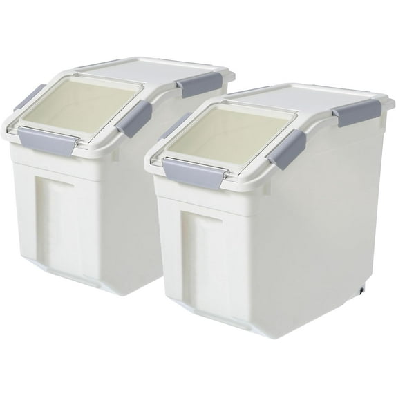 HANAMYA 10 Liter / 20 lbs Rice Storage Container with Measuring Cup ...