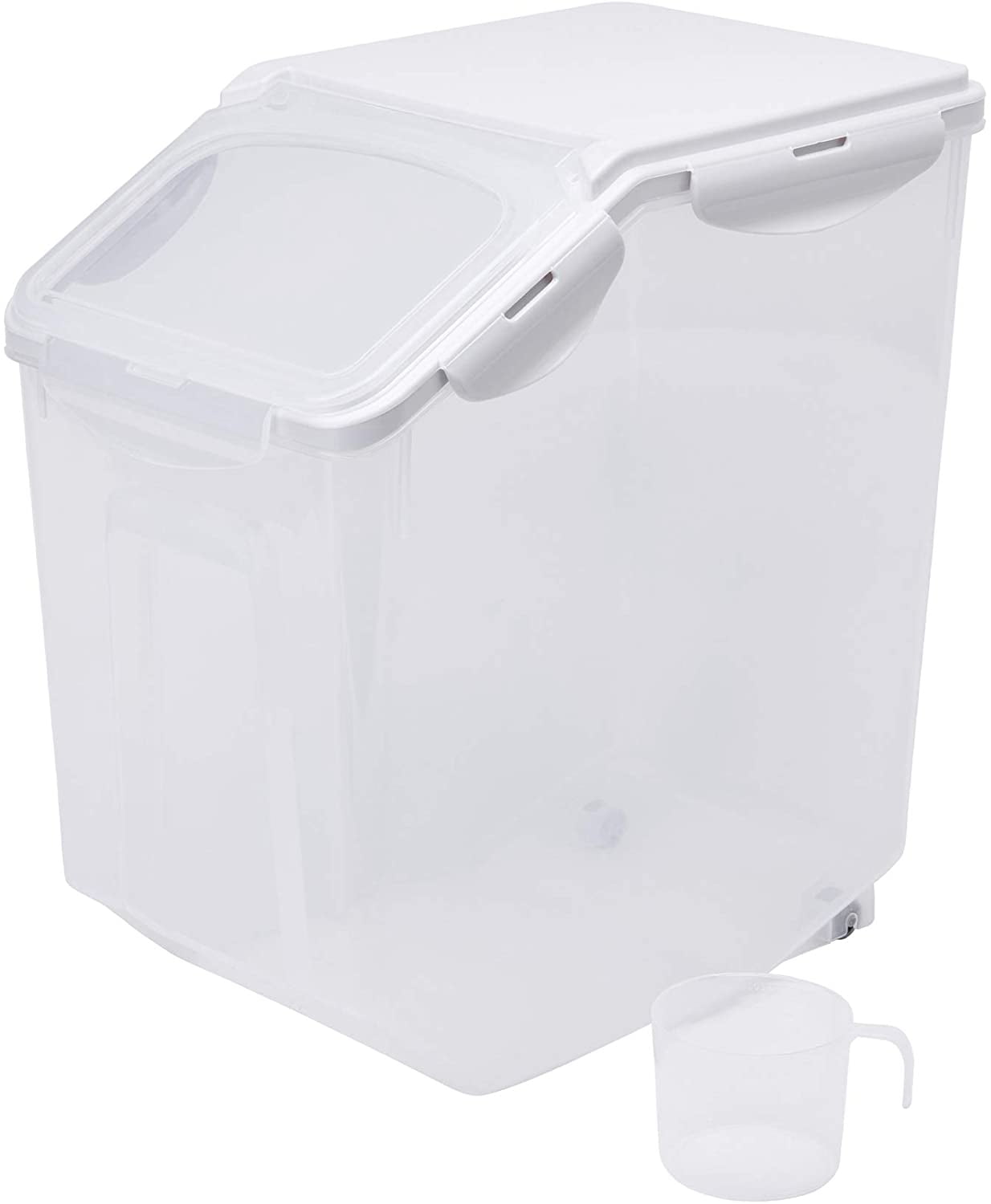 HANAMYA 15 Liter / 30 lbs Rice Storage Container with Measuring Cup ...