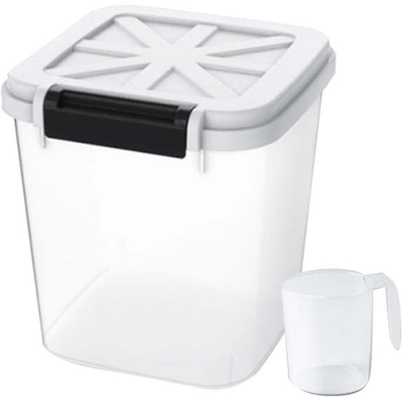 HANAMYA 20 LB Rice Storage Container with Measuring Cup, BPA free, For ...