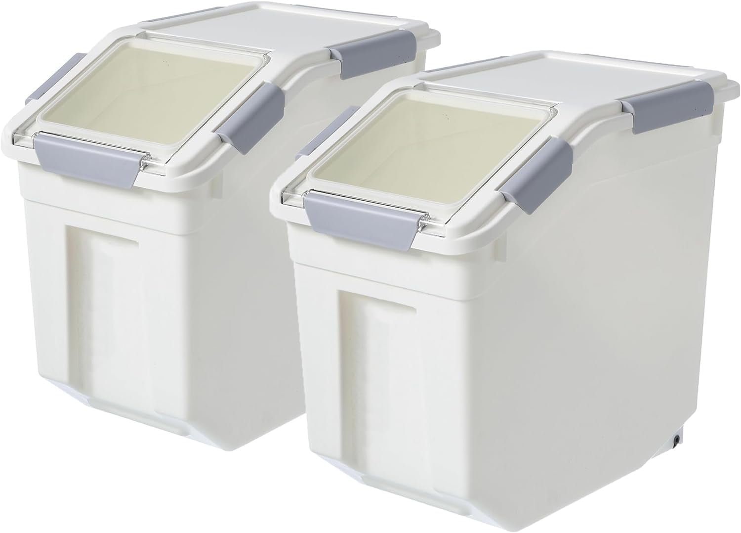 HANAMYA 33 Liter / 50 lbs Rice Storage Container with Measuring Cup ...
