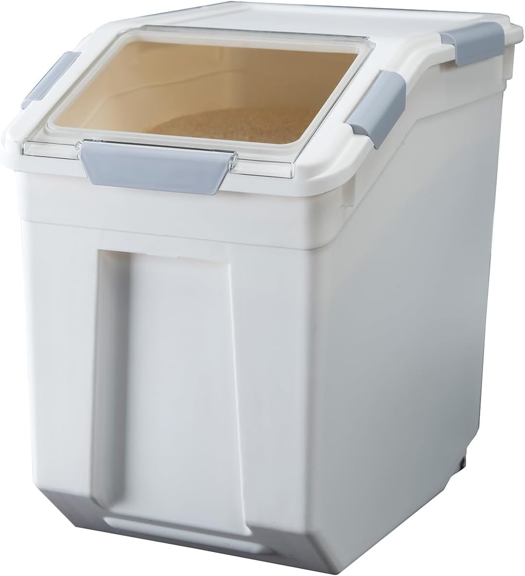 HANAMYA 33 Liter / 50 lbs Rice Storage Container with Measuring Cup ...