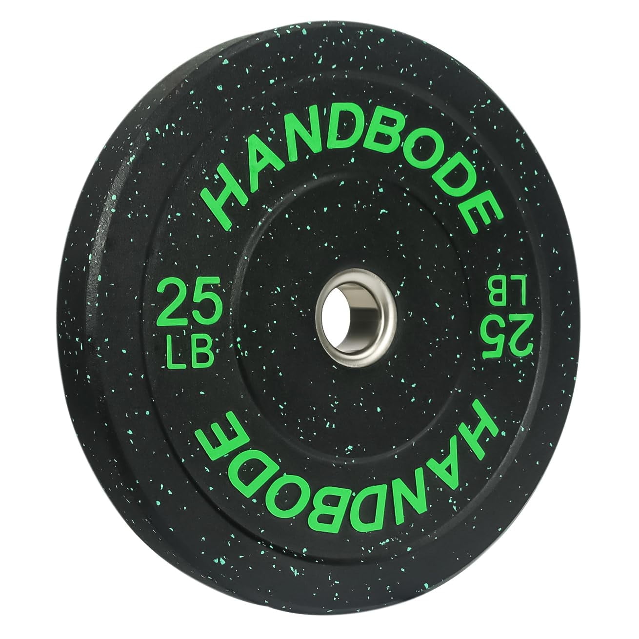 HANDBODE Bumper Plates High-Bounce Olympic Weight Plates, Colored crumb ...