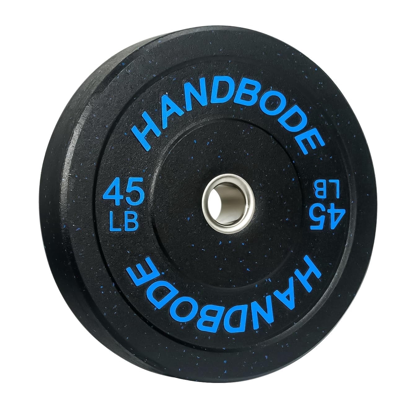 HANDBODE Bumper Plates High-Bounce Olympic Weight Plates, Colored crumb ...