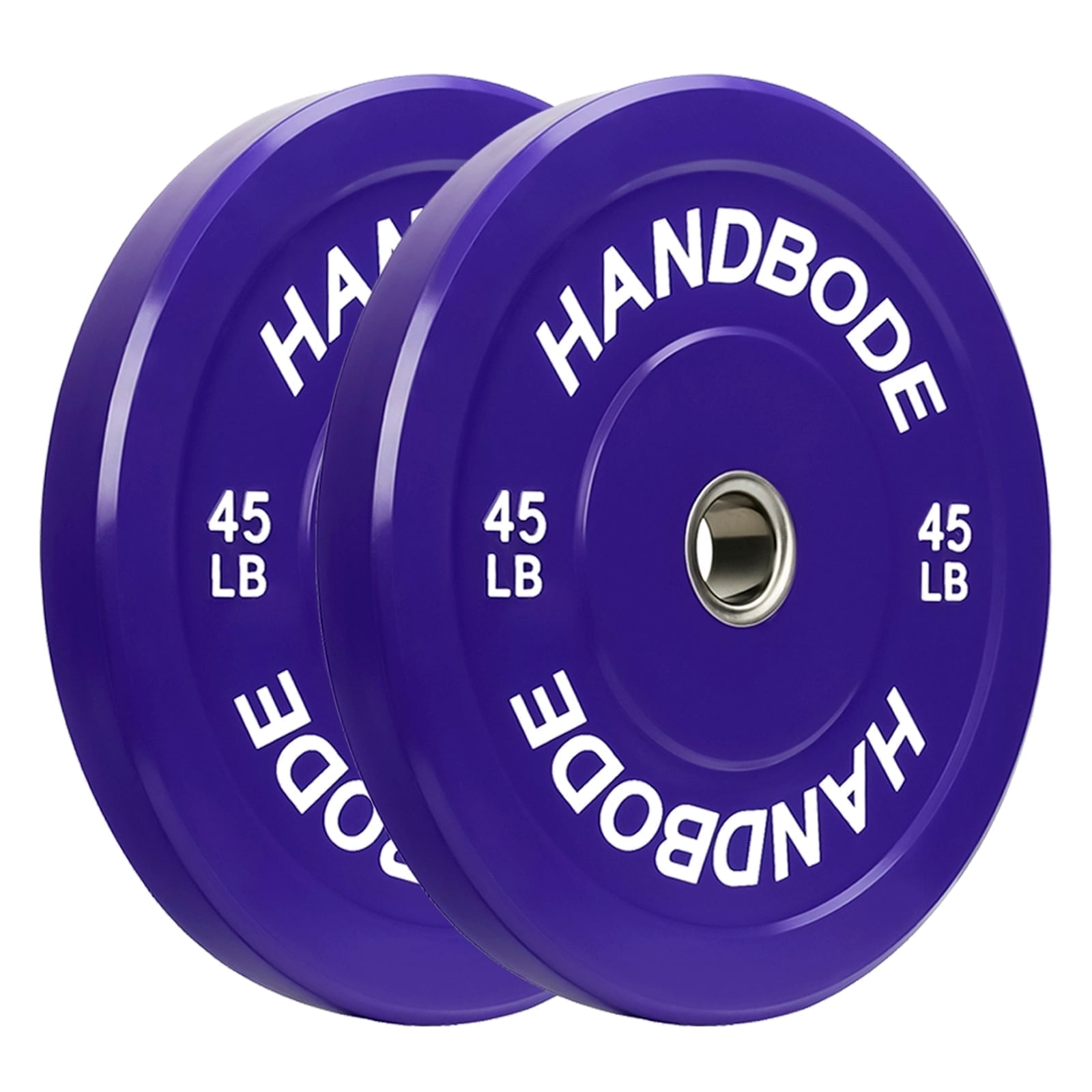 HANDBODE Bumper Plates Olympic Weight Plates, Colored Rubber plate for ...