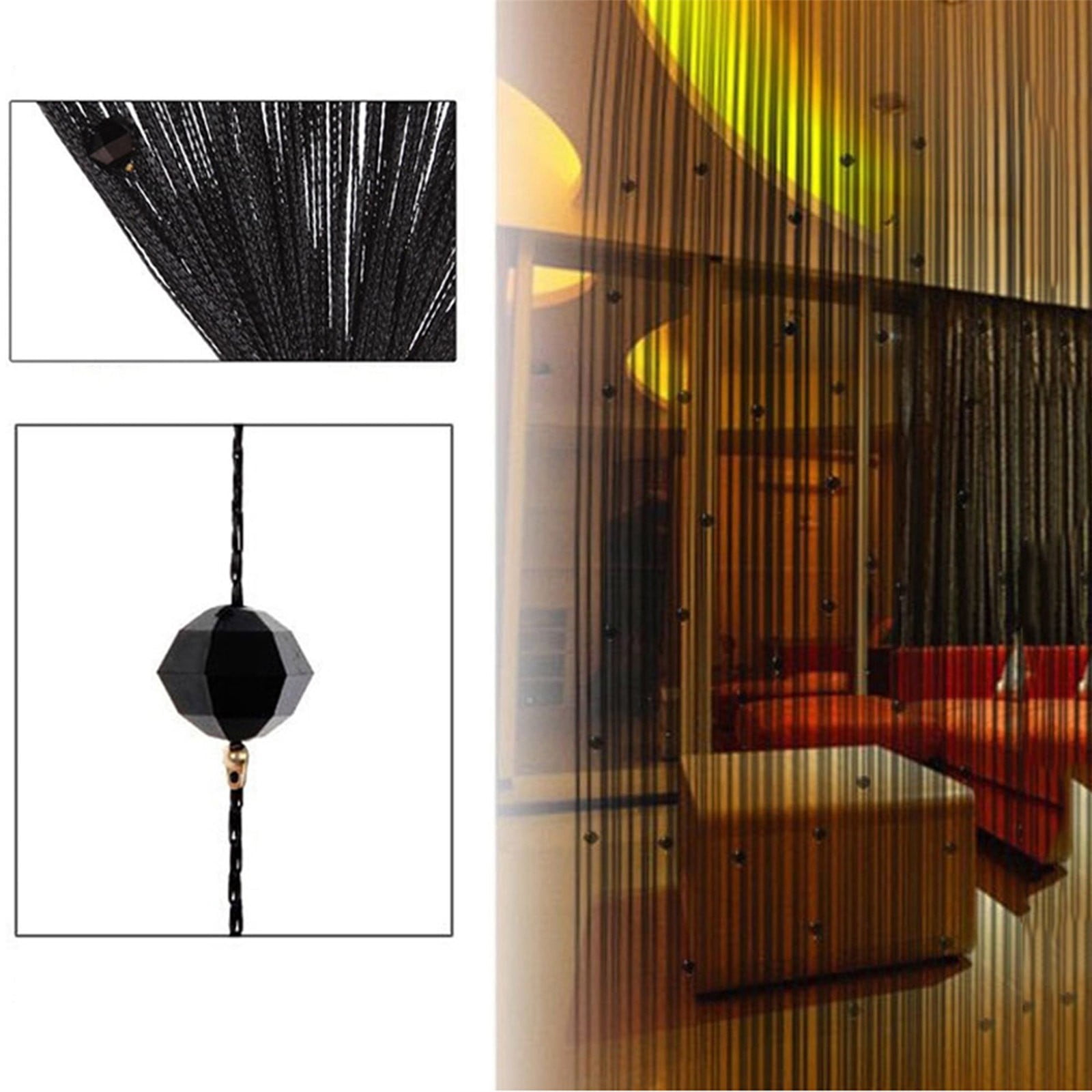 HANDIED Bead String Curtain For Door Doorways Window Tassel Curtain ...