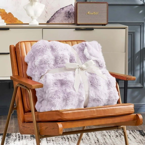 HANDIED Warm Cozy Throw Blanket Soft Plush For Couch Bed Winter Use ...