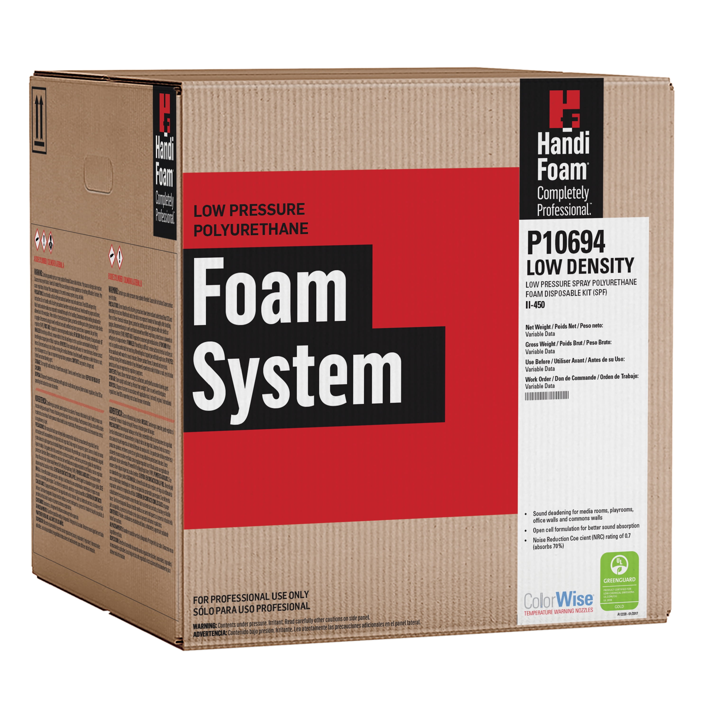 HandiFoam Low Density II-450 Spray Polyurethane Foam for Insulation and ...