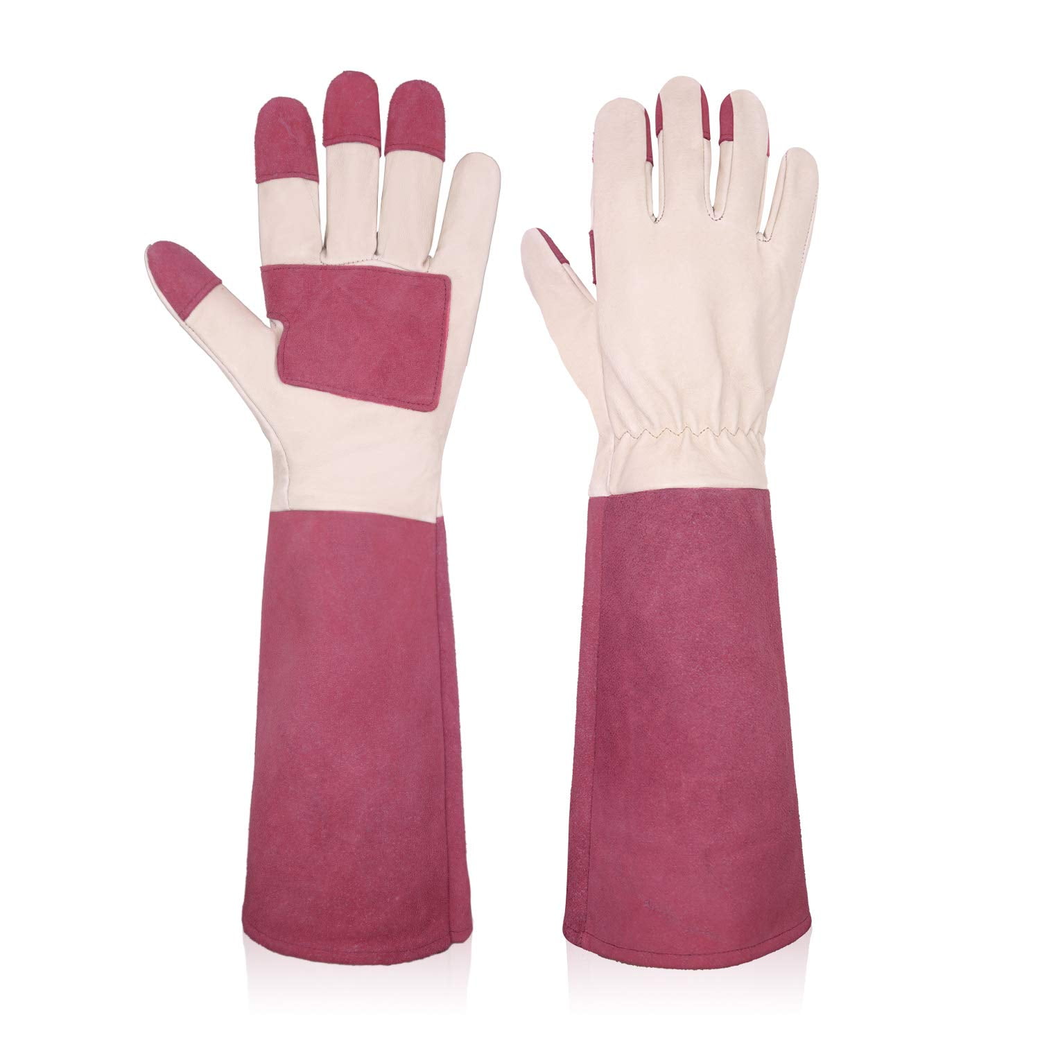 HANDLANDY Heavy Duty Outdoor Work Landscaping Gloves, Thorn Proof ...