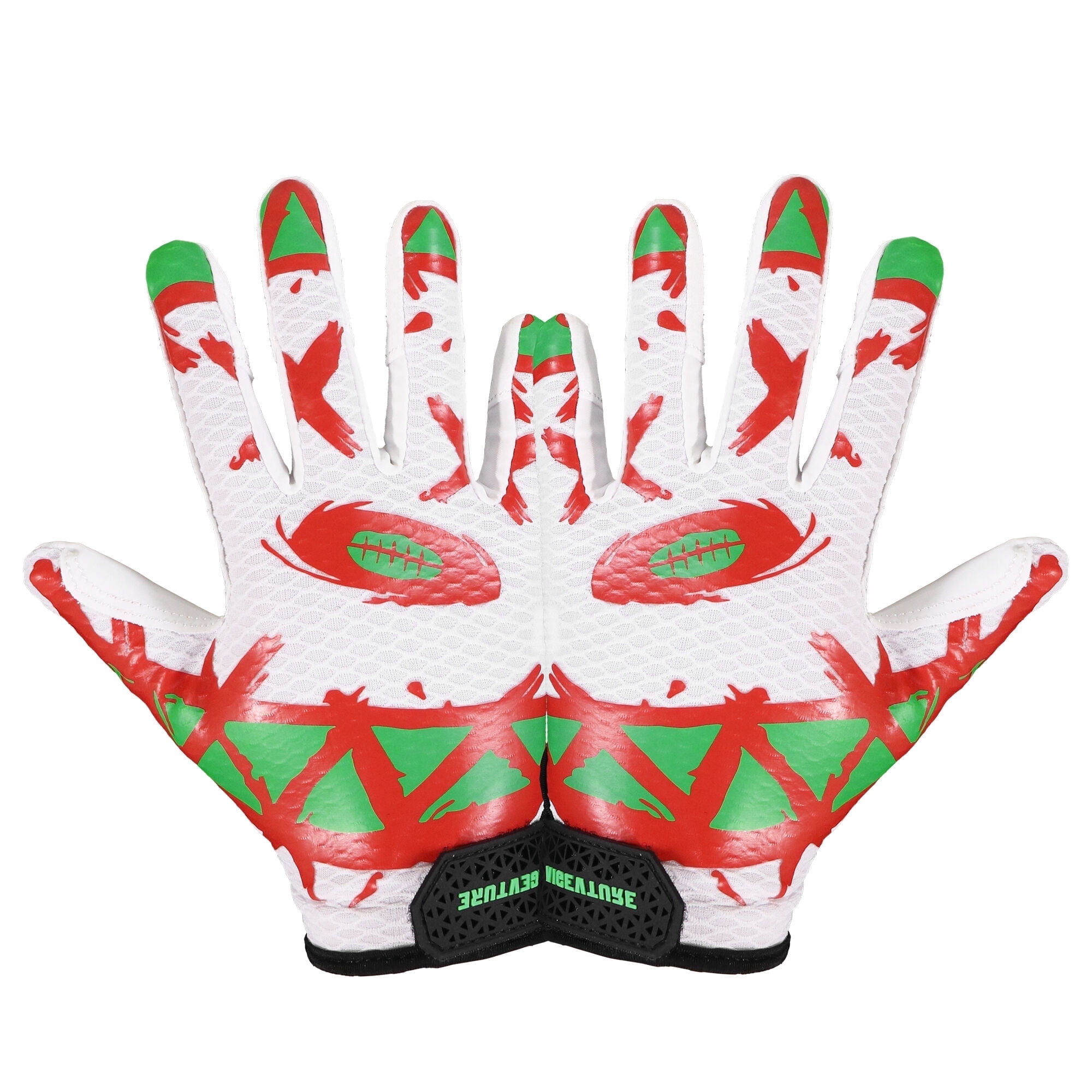 HANDLANDY Youth Football Gloves Kids Receiver Gloves Sticky Football ...