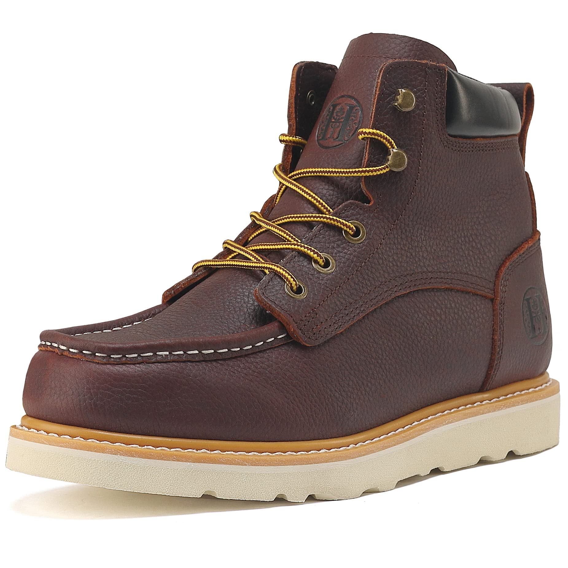 HANDMEN Men's Lightweight, Slip & Chemical Resistant, EH Rated Work ...