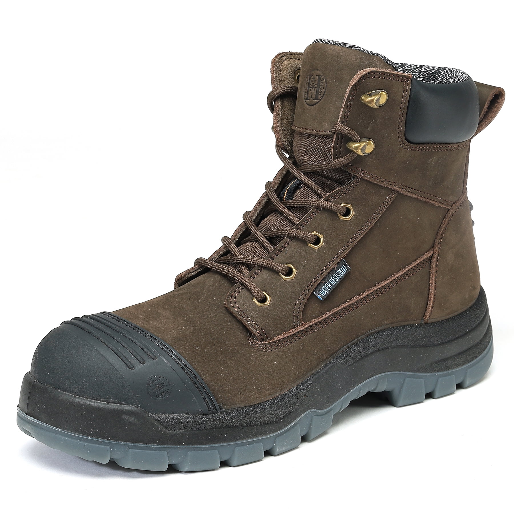 HANDMEN Work Boots Boots for Men, Composite Toe Waterproof Slip ...