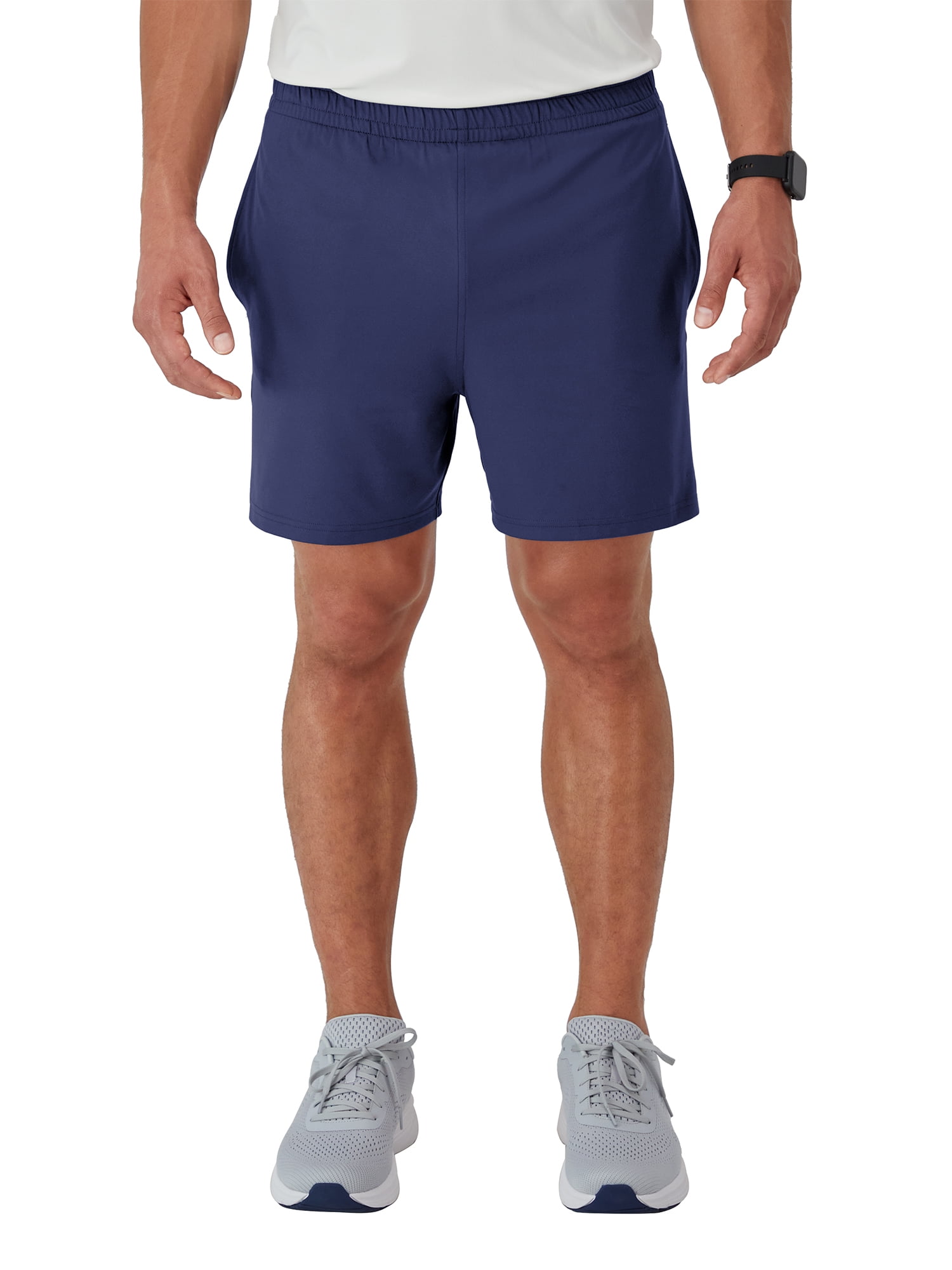 Hanes Moves Men's Total Support Pouch Shorts with Built-In Boxer Brief ...