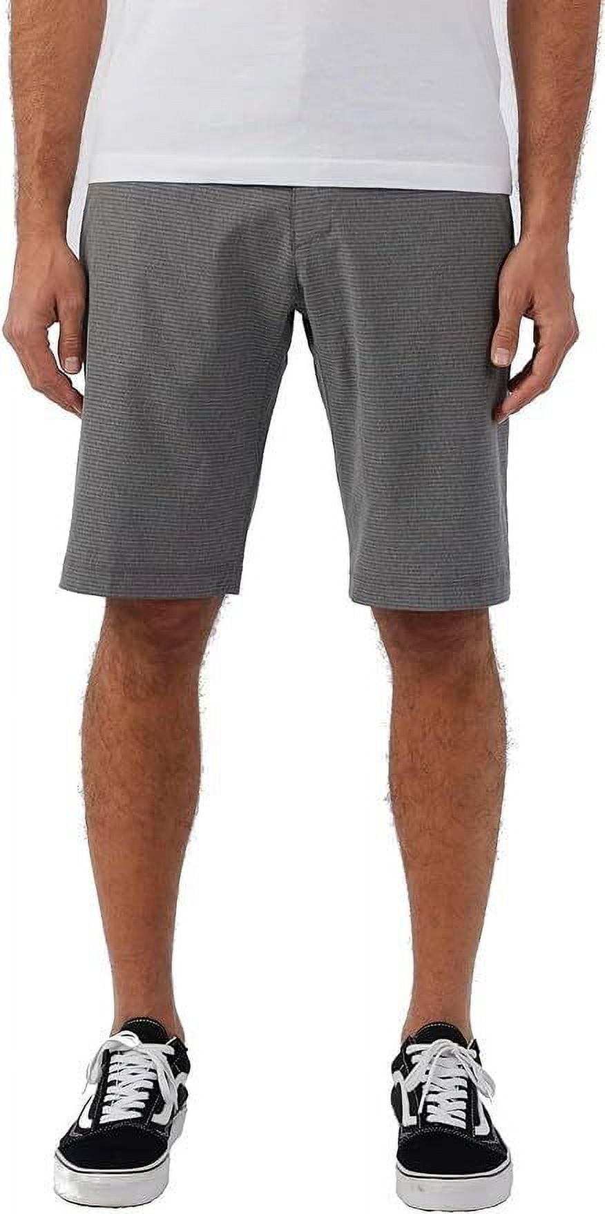 HANG TEN Men's Lightweight Adjustable Hybrid Board Chino Shorts ...