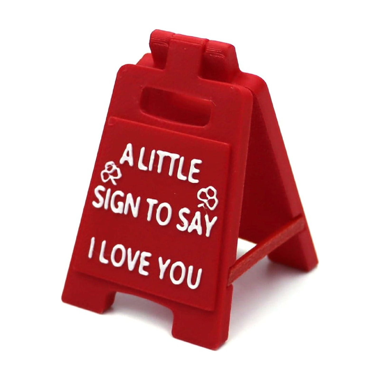 HANHANRON Valentine's Day Desktop Ornaments，“A Little Sign To Say I ...