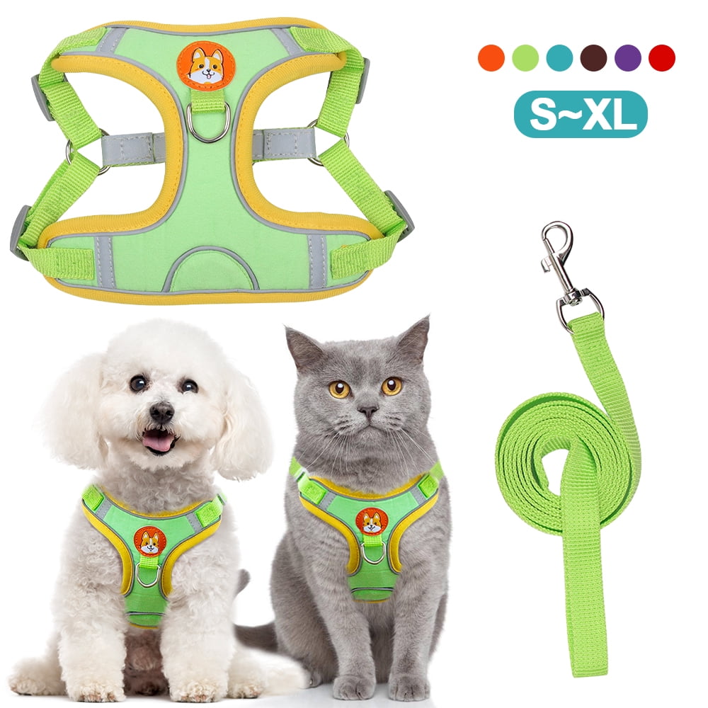HANI Dog and Cat Universal Harness with Leash - Cat Harness Escape ...