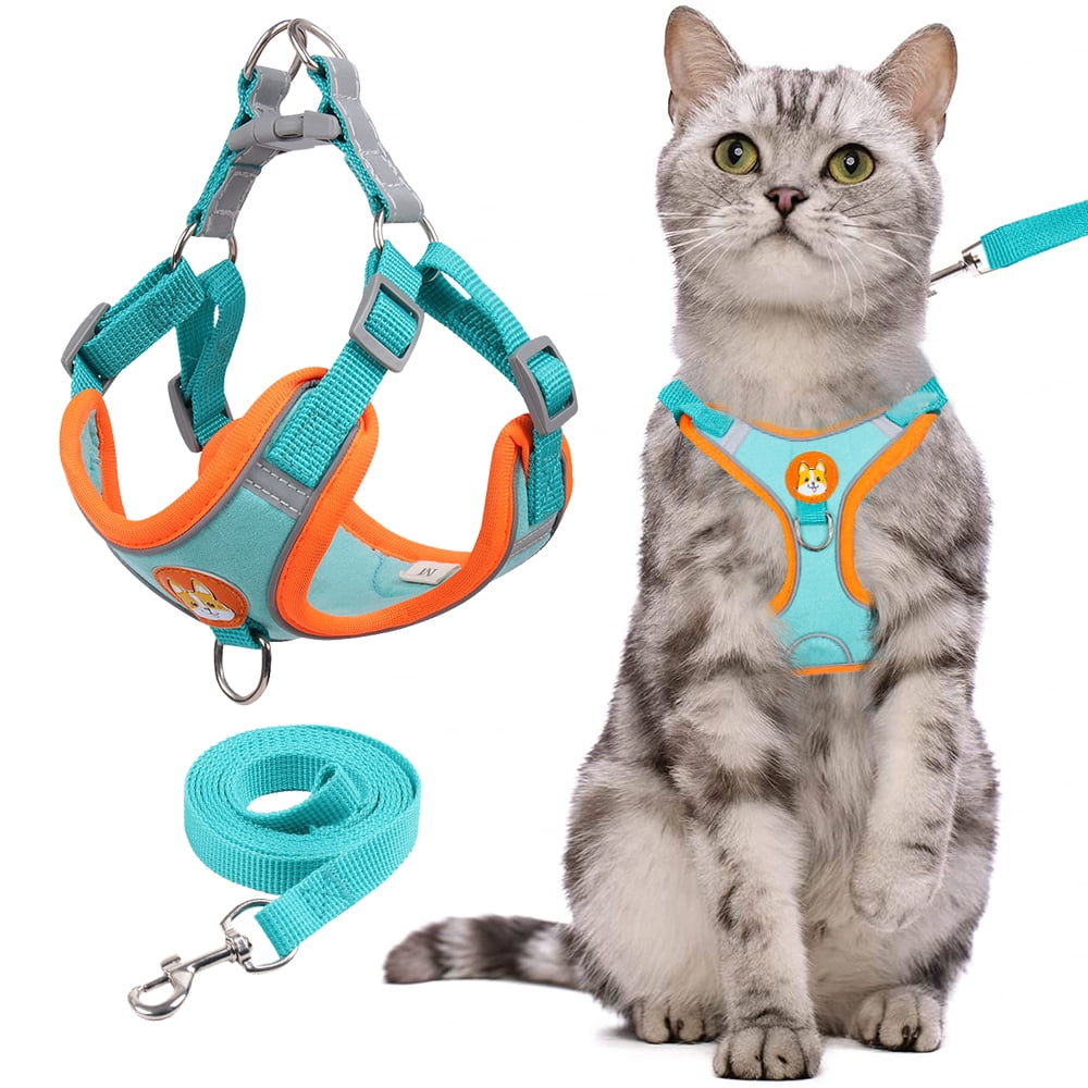 HANI Dog and Cat Universal Harness with Leash - Cat Harness Escape ...