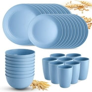 Gibson Home Rave Square 16-Piece Dinnerware Set, Taupe - Walmart.com