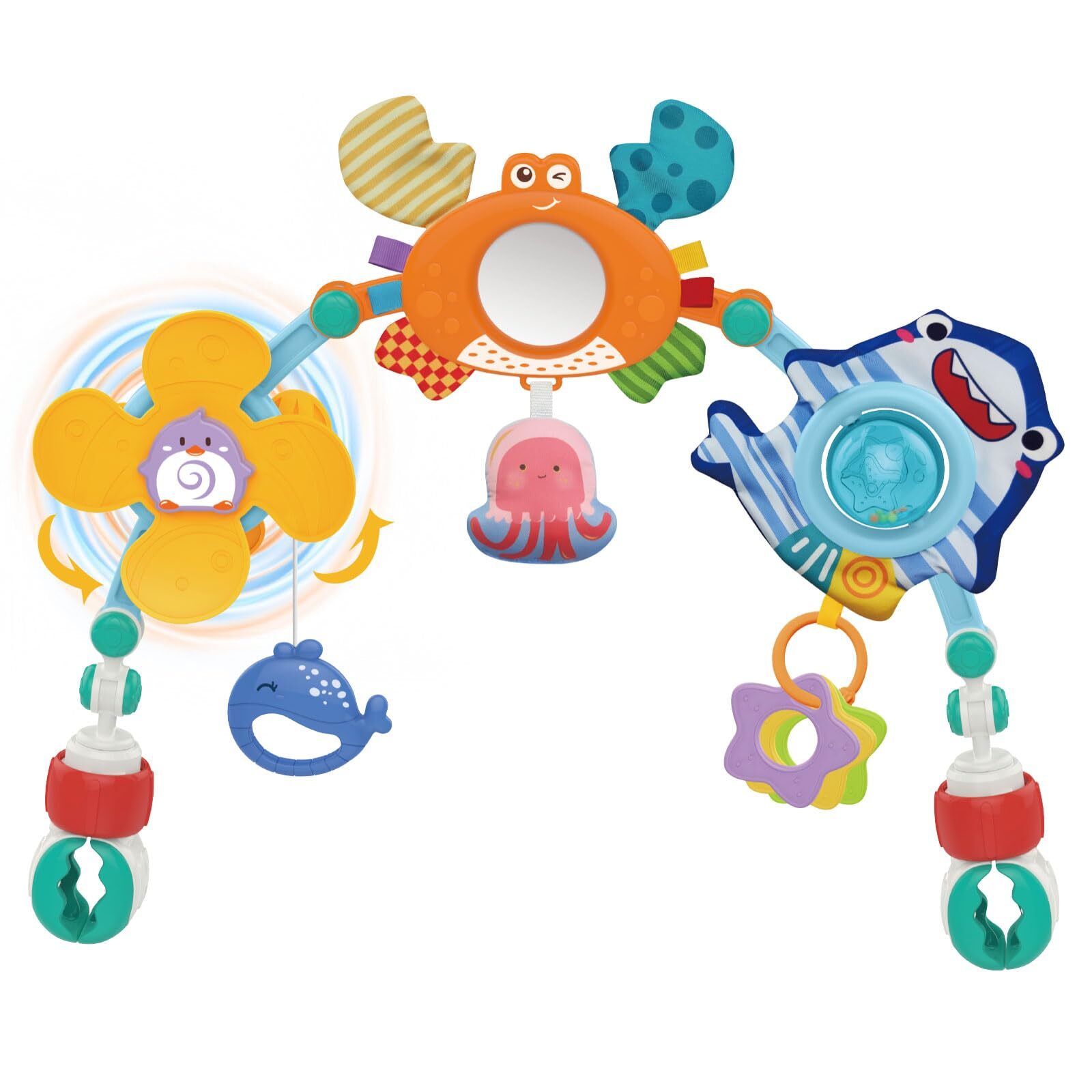 Baby Einstein Sea Dreams Soother Musical Crib Toy and Sound Machine ...