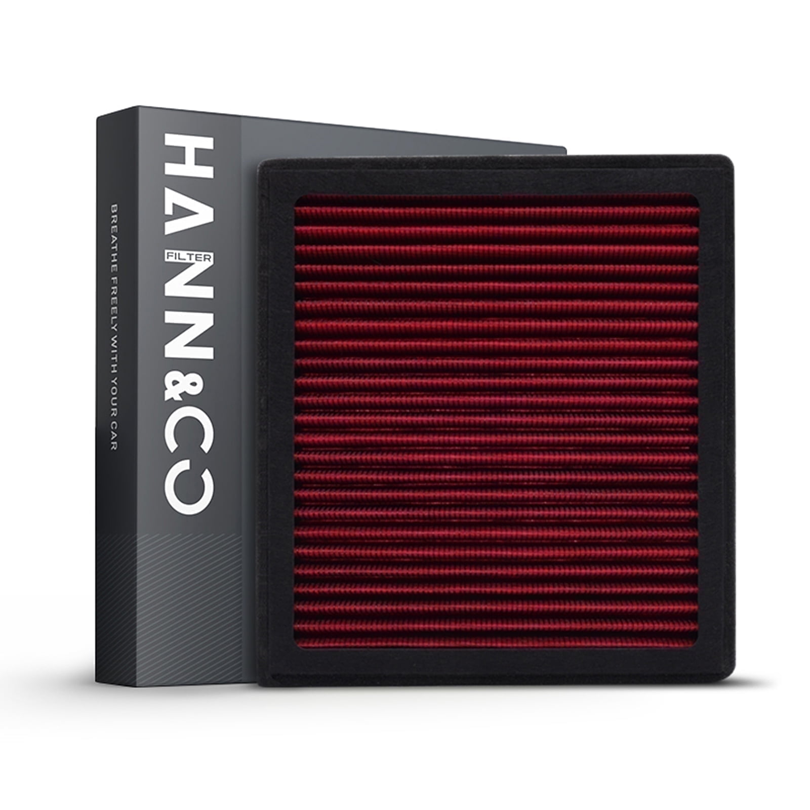 HANN&CO Washable And Reusable High Flow Cabin Air Filter，Greater Than ...