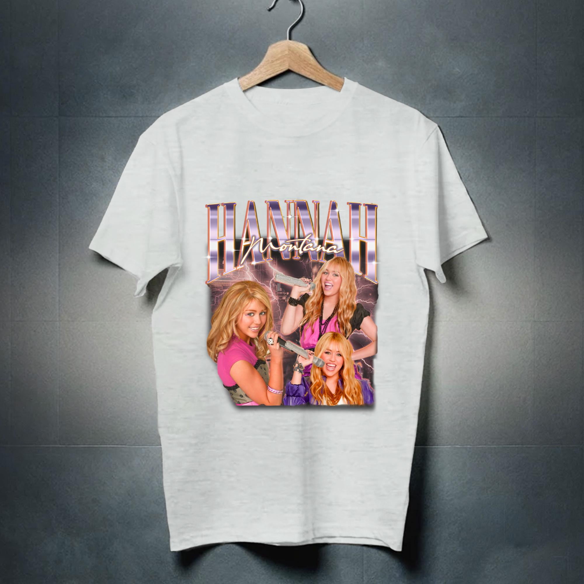 HANNAH MONTANA Shirt, Hannah Montana Fan Tees, Hannah Montana Homage ...