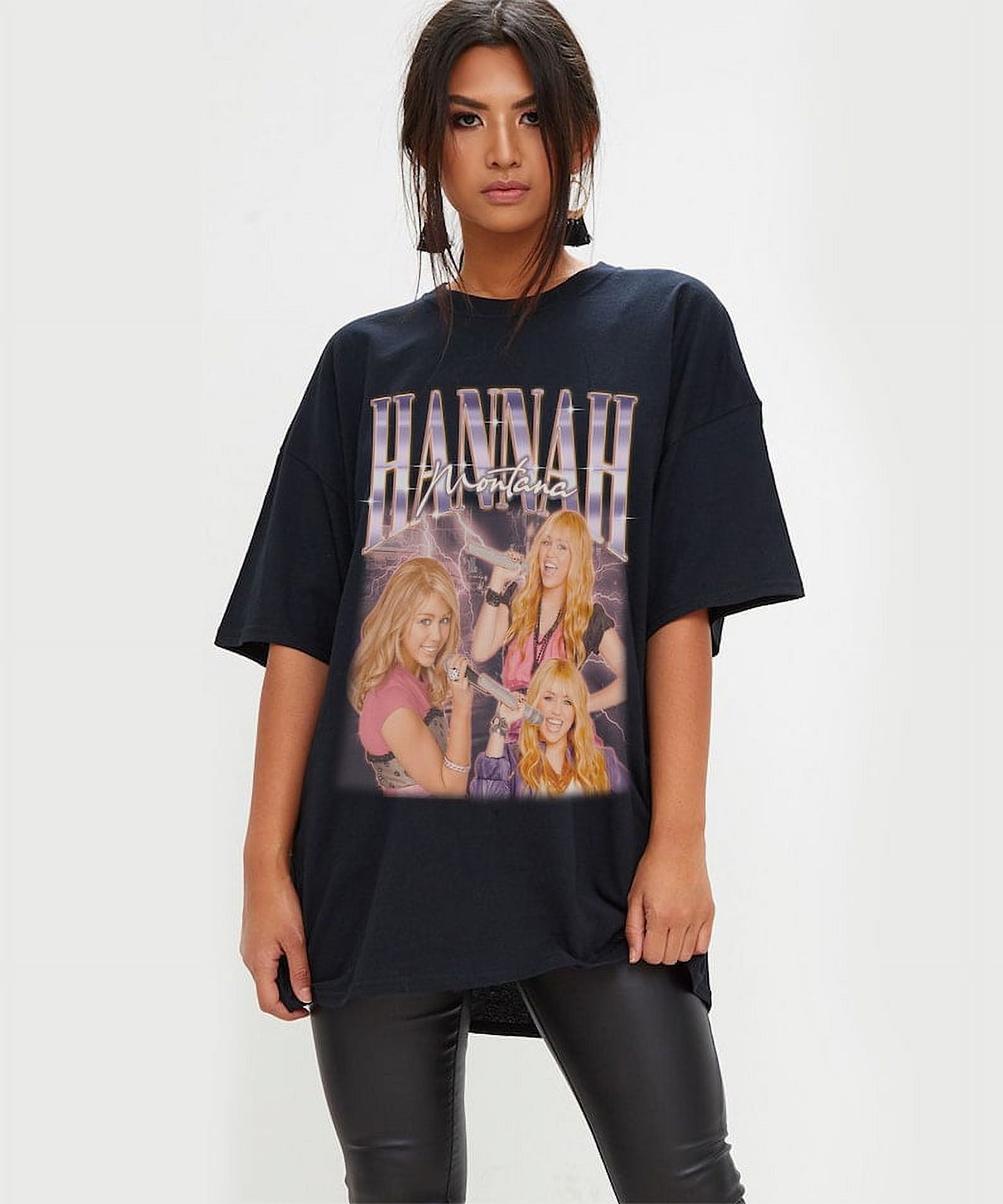 HANNAH MONTANA Shirt, Hannah Montana Fan Tees, Hannah Montana Homage ...