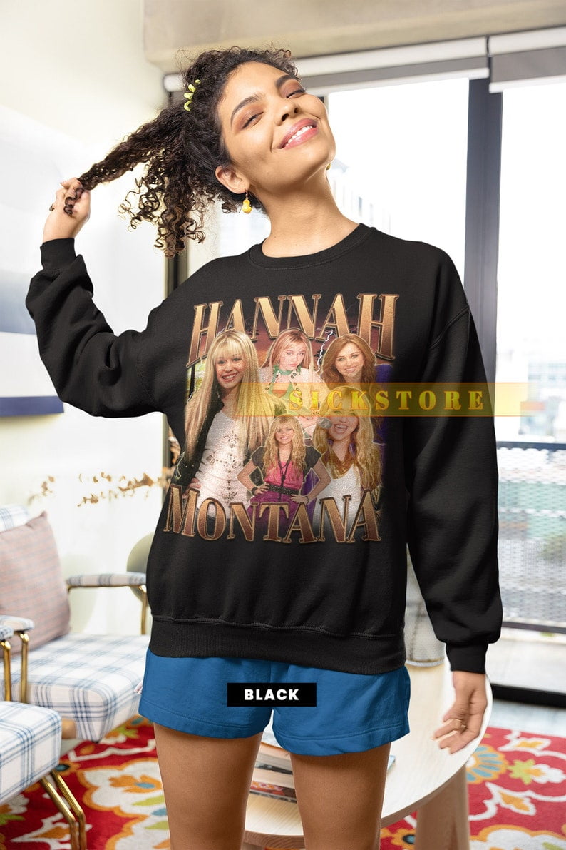 HANNAH MONTANA Sweatshirt, Vintage Hannah Montana Sweater Retro 90s ...