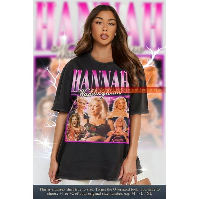 HANNAH WADDINGHAM Vintage Shirt, Hannah Waddingham Homage Tshirt ...