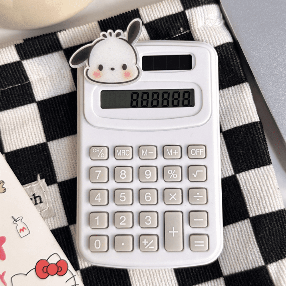 HANNTAOO Cartoon Sanrio Mini Calculator for Students - 8-Digit Portable ...