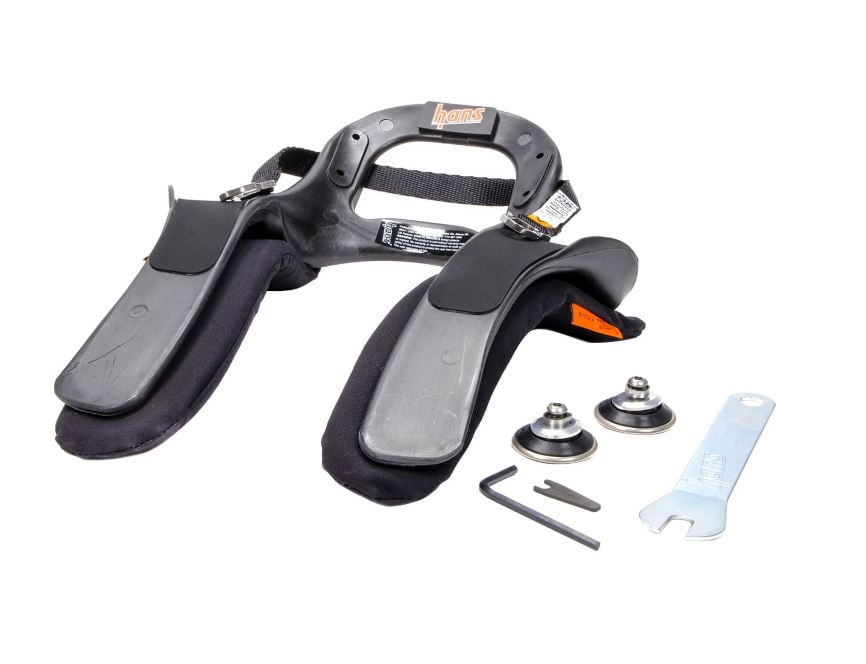 HANS Device DK14237.311 SFI Head & Neck Restraint Sport III Post Anchor ...