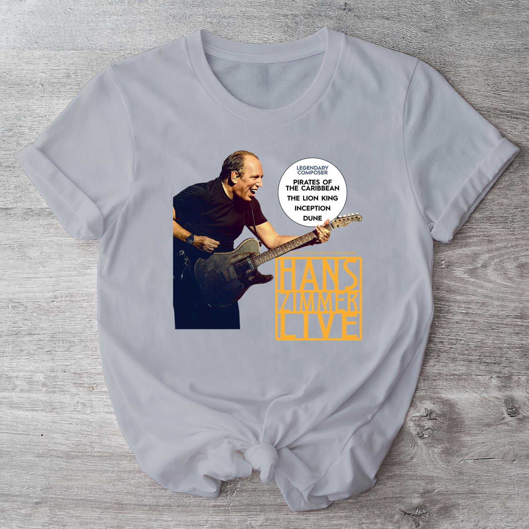 HANS ZIMMER LIVE NORTH AMERICA TOUR 2024, HANS ZIMMER TOUR, UNISEX TEE ...