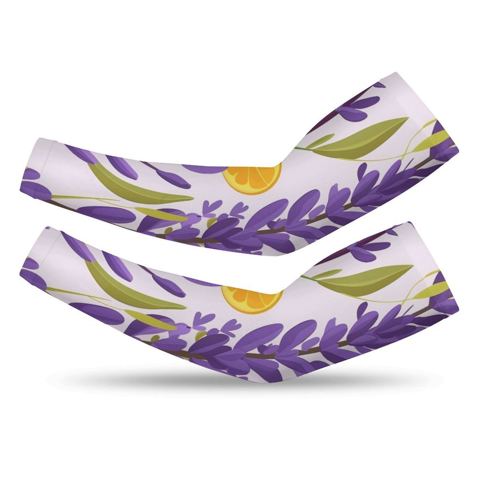 HANSHB Lavender And Lemons-72 Arm Sleeves with Thumb Hole, UV Sun ...