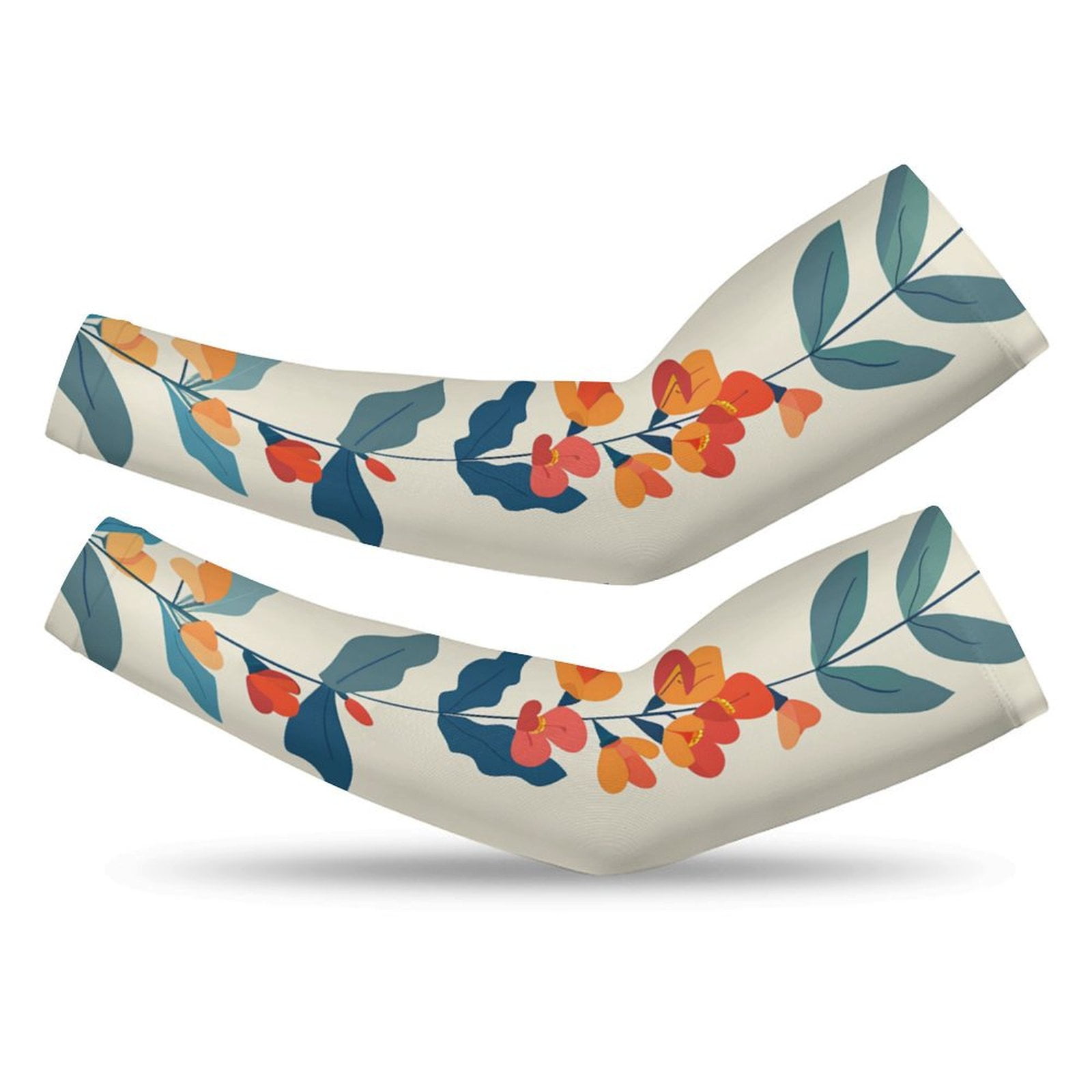 HANSHB Snapdragon Motif-84 Arm Sleeves, UV Protection Arm Sleeves, Cooling Sports Sleeves, Sun ...