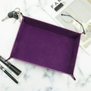 Cusdie 2 in 1 Dice Rolling Mat & Zippered Dice Holder Dice Tray ...