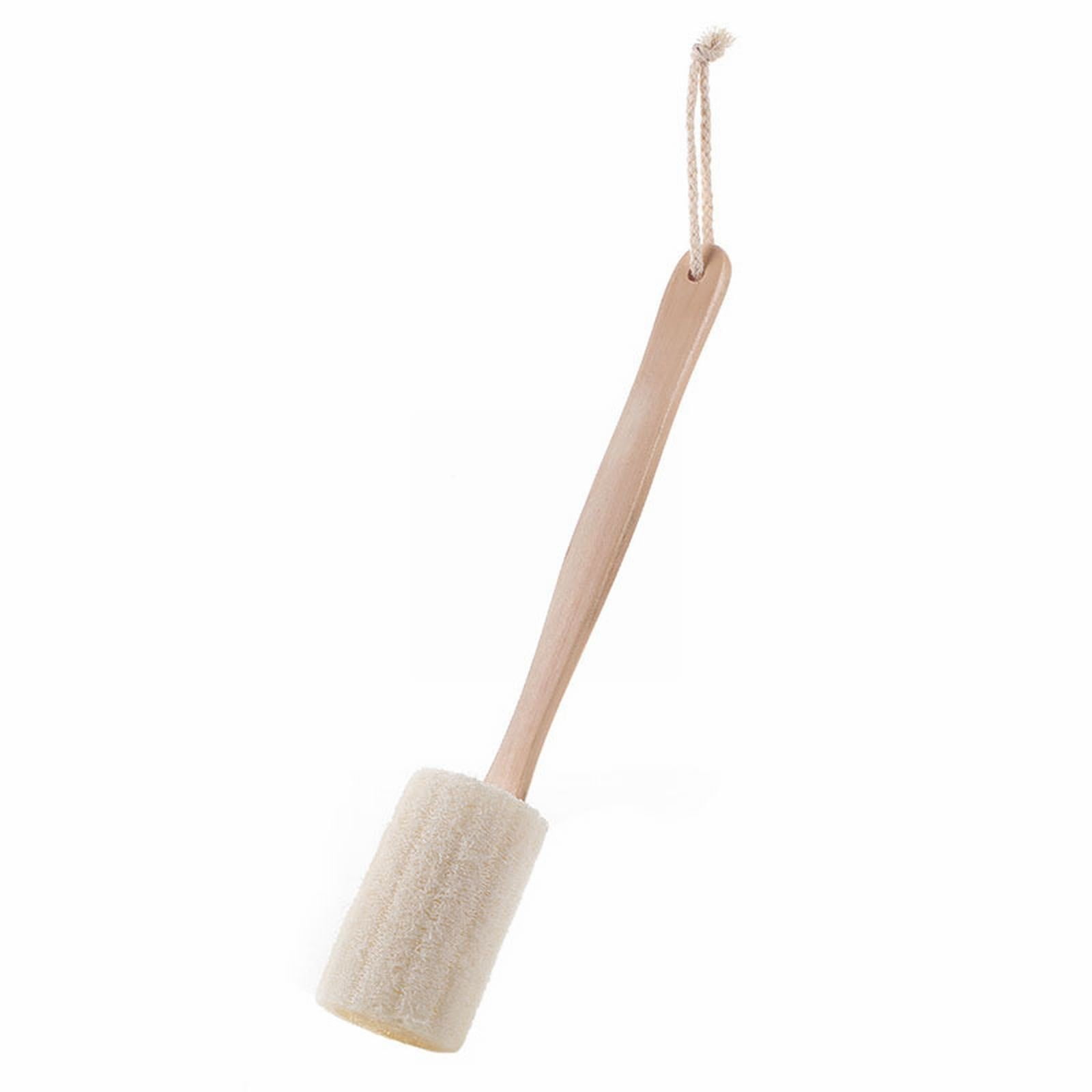 HANXIULIN Natural Exfoliating Loofah Luffa Loofa Bath Brush On A Stick ...