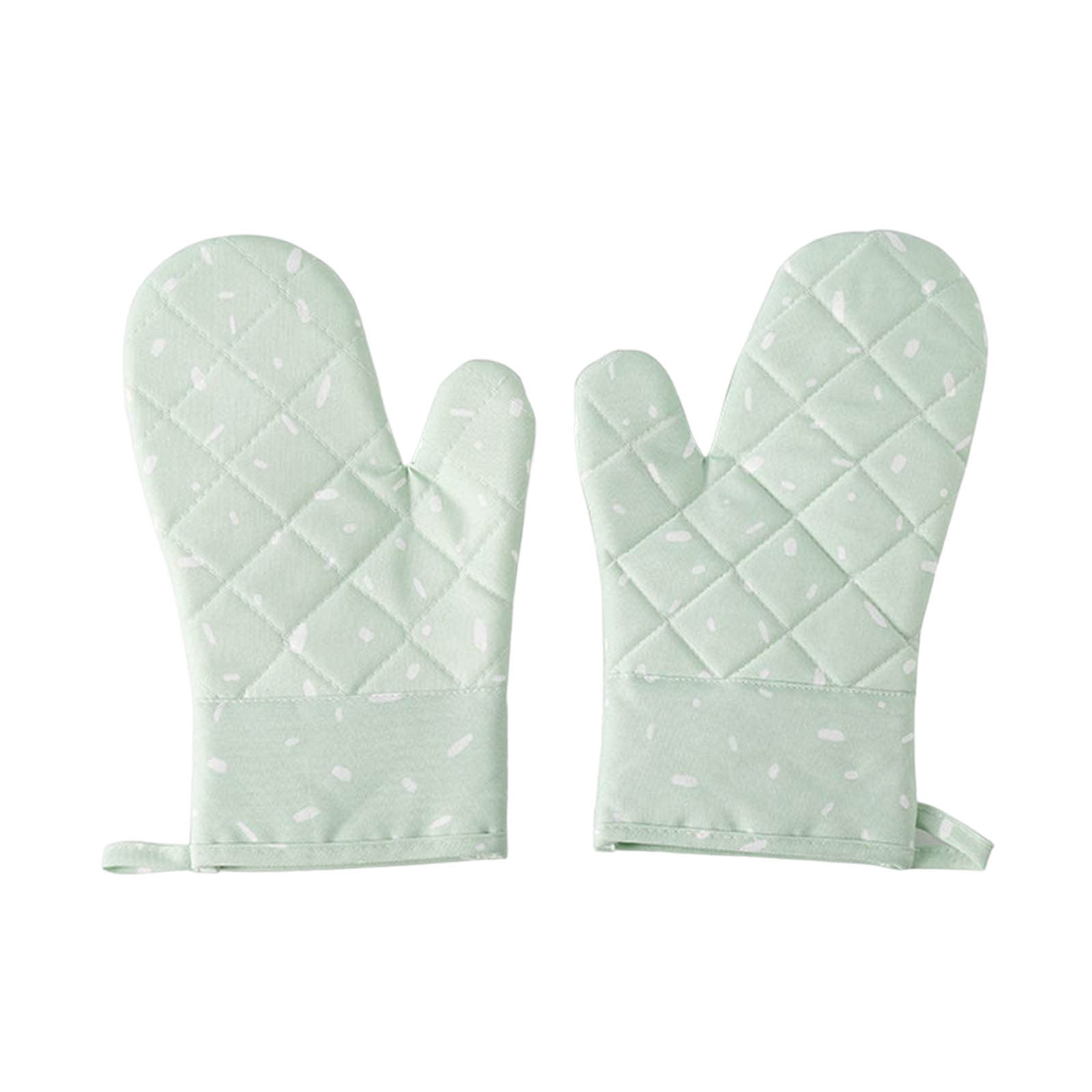 HANXIULIN Set Of 2 Oven Mitts Kitchen Microwave Mitts Heat Oven Mittens ...