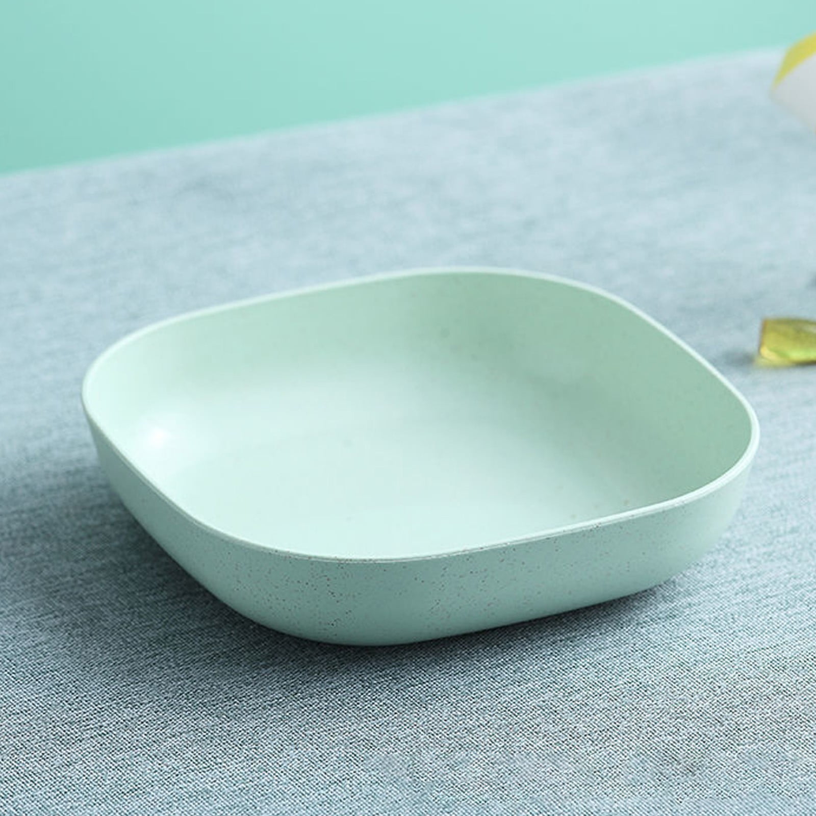 HANXIULIN Square Salad Bowl Wheat Straw Pasta Bowls Lightweight Food ...