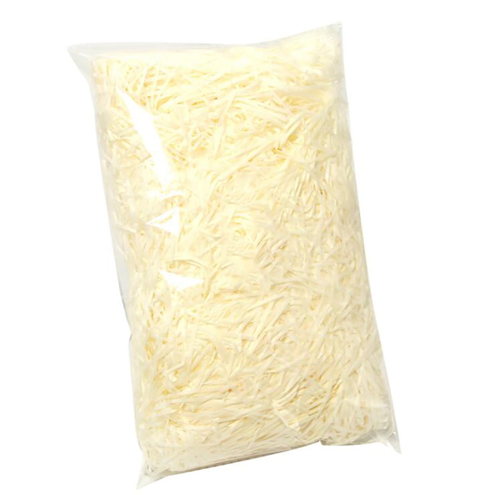 HANXIULIN Yellow Raffia Paper Shreds & Strands Shredded Crinkle ...