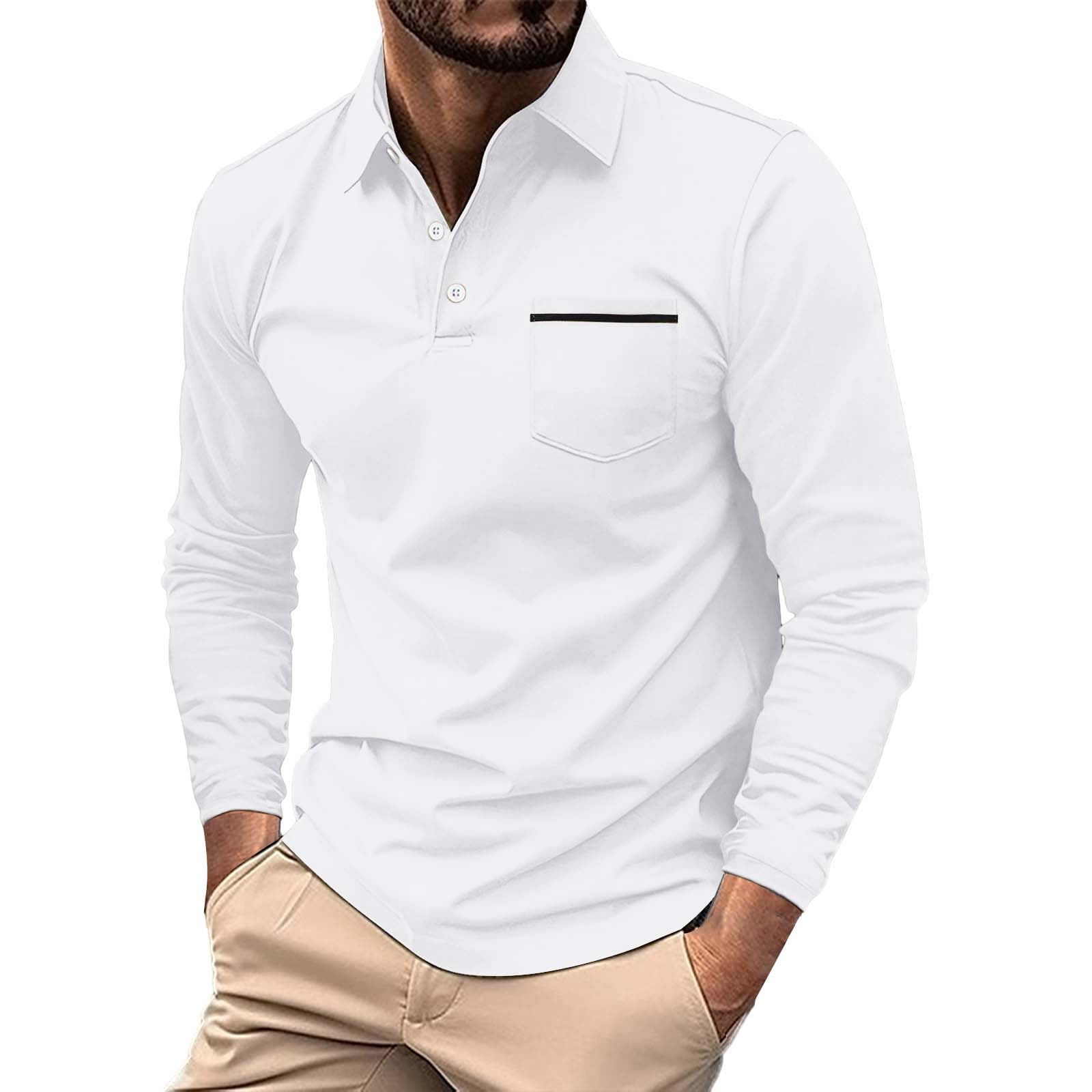 Hanzeerui 2024 Mens Long Sleeve Shirts Black Shirt Man Real Mens Shirts 3xl Shirt Big And Tall